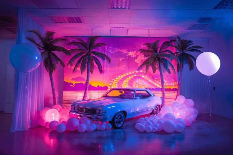 Miami Vice Decor: Transform Your Space with 80s Glamour and Neon Dreams ...